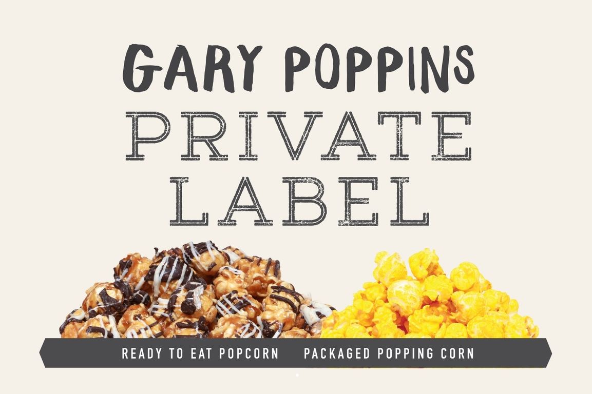 Private Label Popcorn – Gary Poppins Popcorn